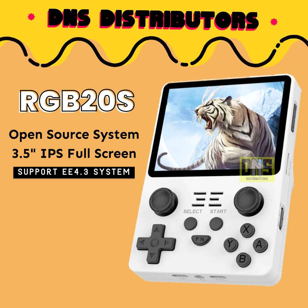 POWKIDDY RGB20S Handheld Game Console Retro Open Source System RK3326 3 ...