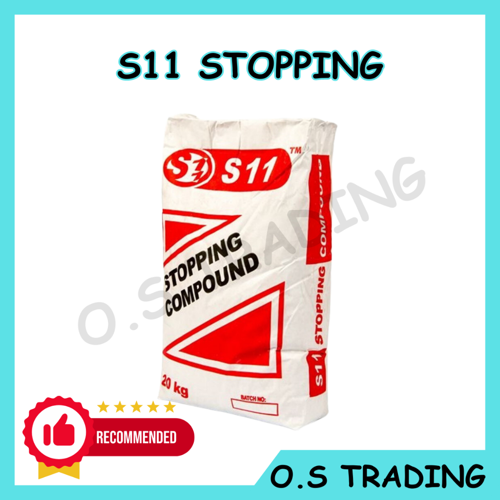 S11 Stopping Compound / Simen Plaster Ceiling 20kg | Shopee Singapore
