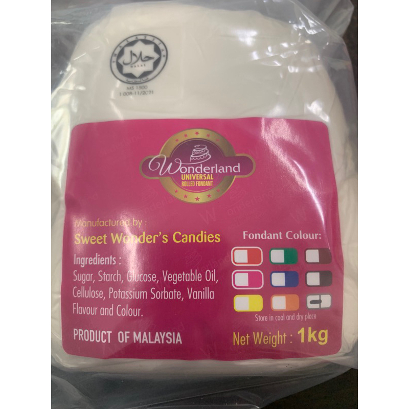 Rolled fondant icing cake deco 1kg 翻糖 exp JAN 2025 | Shopee Singapore