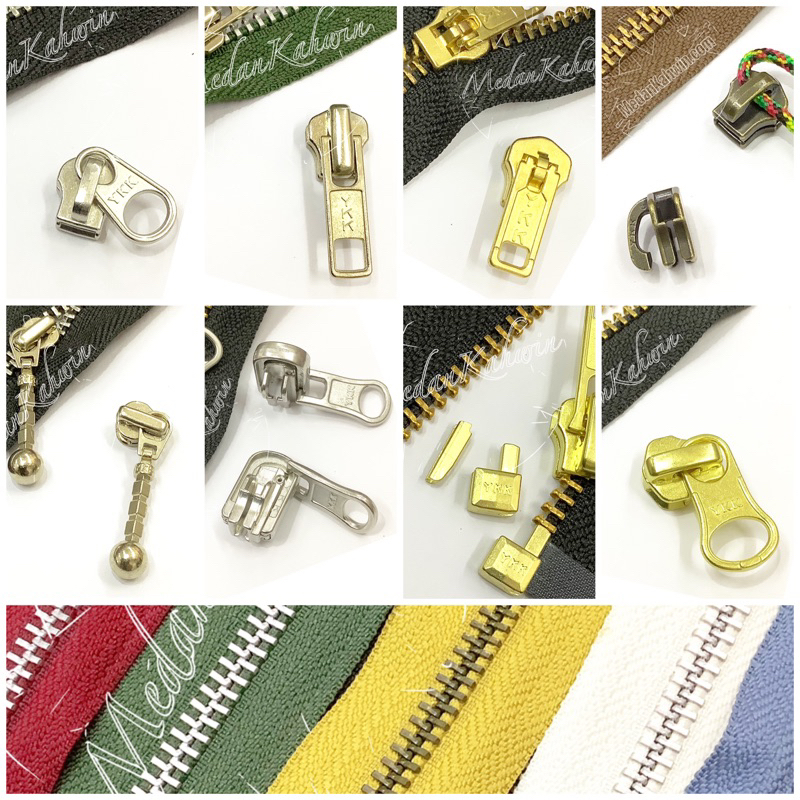 Bj2020 YKK Zip Head for YKK Iron Zips and YKK Metal Zipper Head and ...