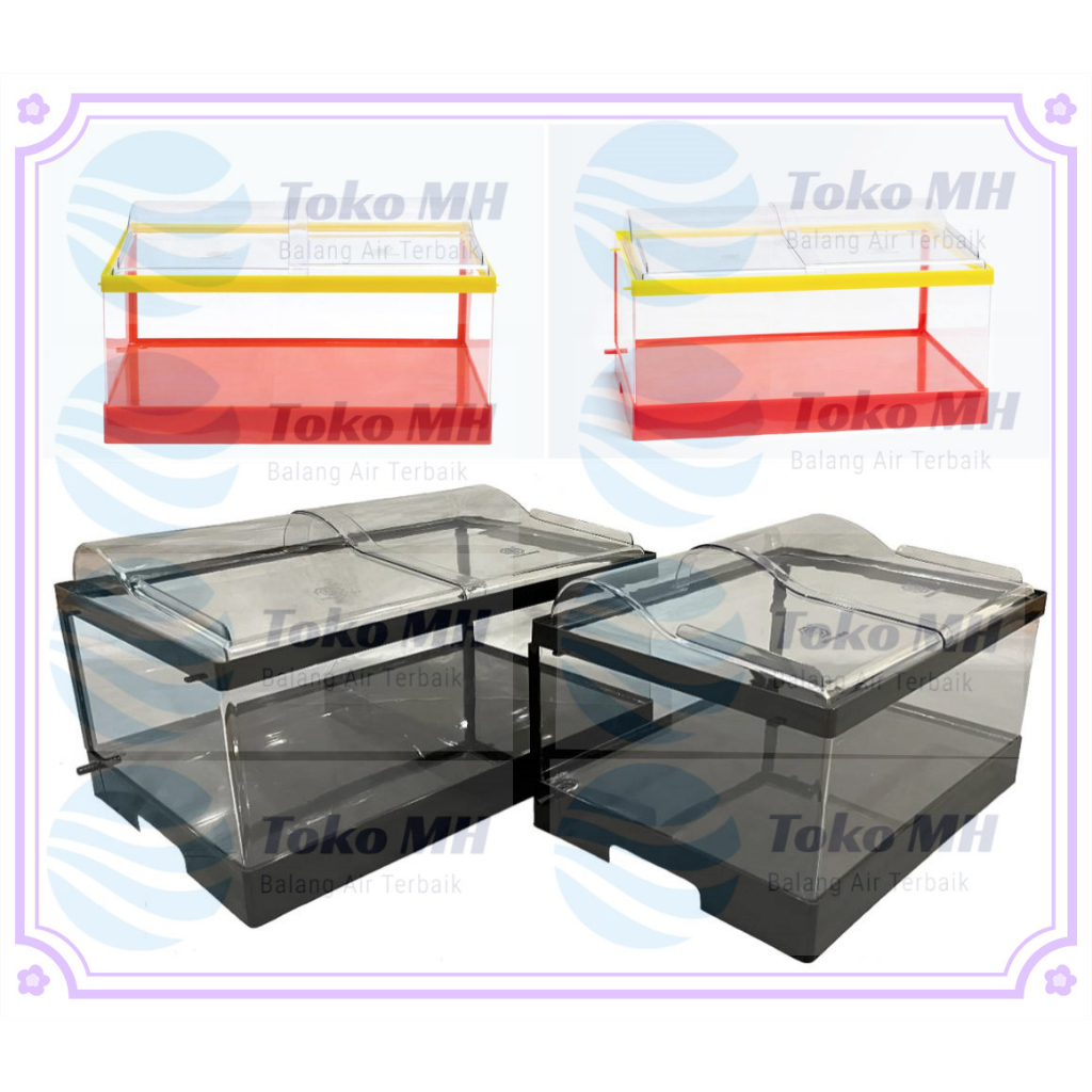 Cap Payung Balang Buah-Buahan 939/940 Acrylic Fruit Case/Fruit Storage ...