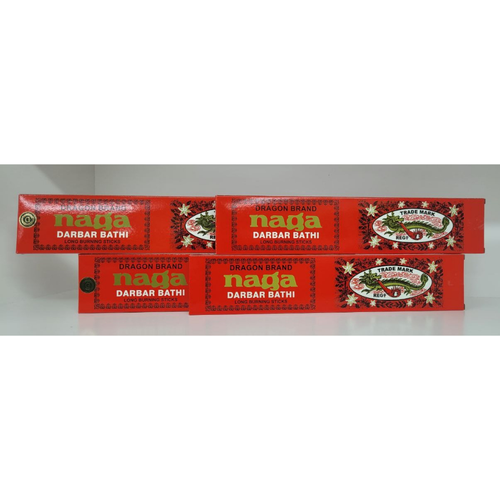 Dragon Brand Naga Darbar Bathi Long Burning Incense Sticks - Red/ Green ...