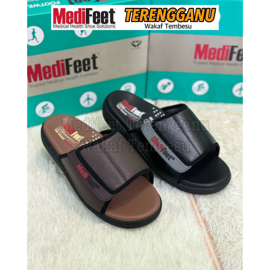 MEDIFEET MD9078 MEDICAL DIABETICS ADJUSTABLE SANDALS MEDICAL HEALTH ...
