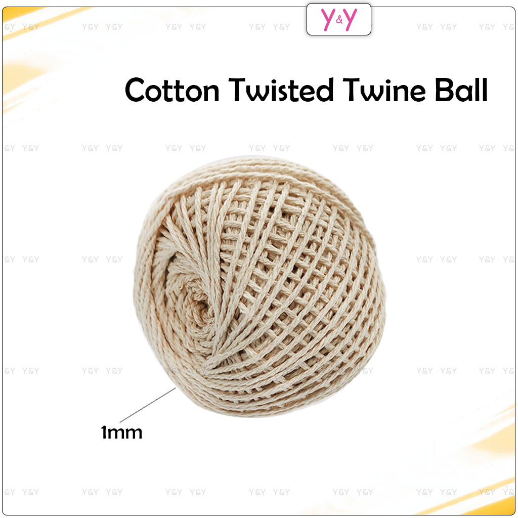 Cotton Twisted Twine Ball / Thick Butcher Zongzi Thread / Parcel String ...