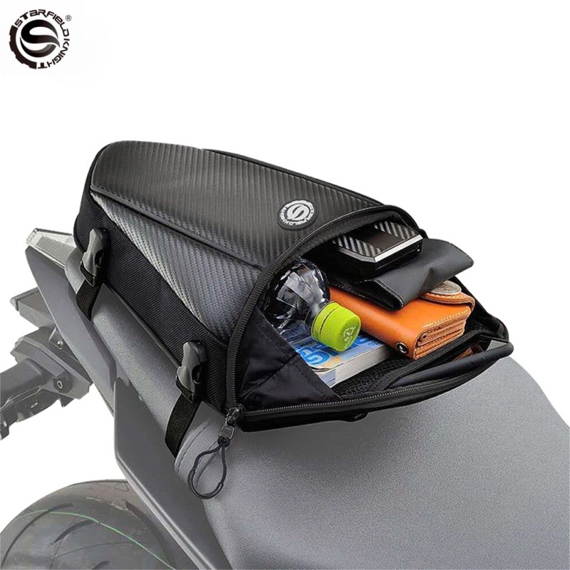 Motorcycle Rear Seat Bag Top Case Sling Beg Tail Bag Motosikal Belakang ...