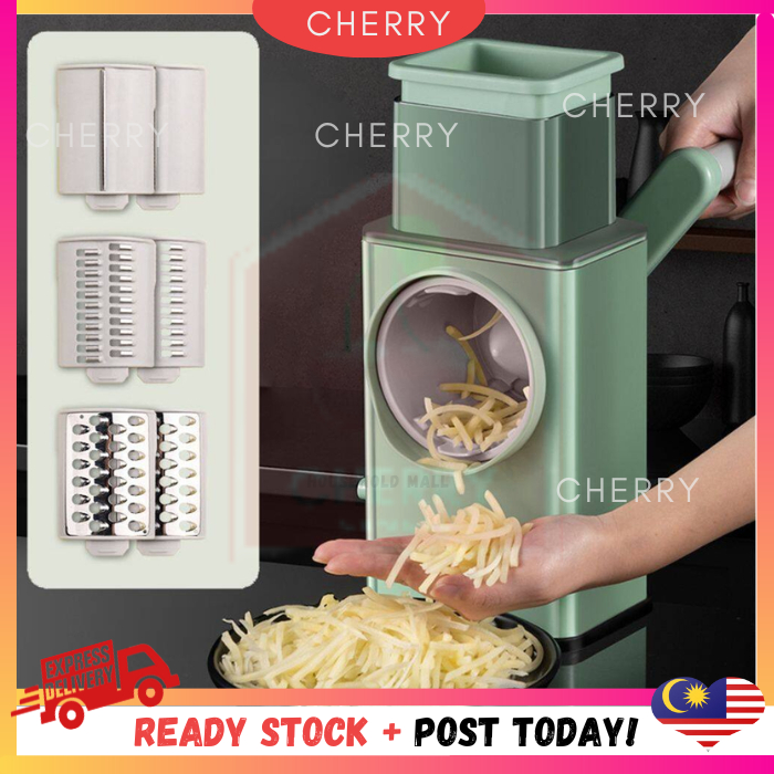 CHERRY Multifunctional Vegetable Grater Cutter Slicer Shredder Hand ...