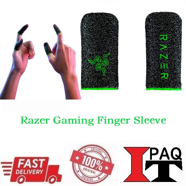 Razer Gaming Finger Sleeve (Non-Slip Finger Sleeve for Mobile Gaming ...