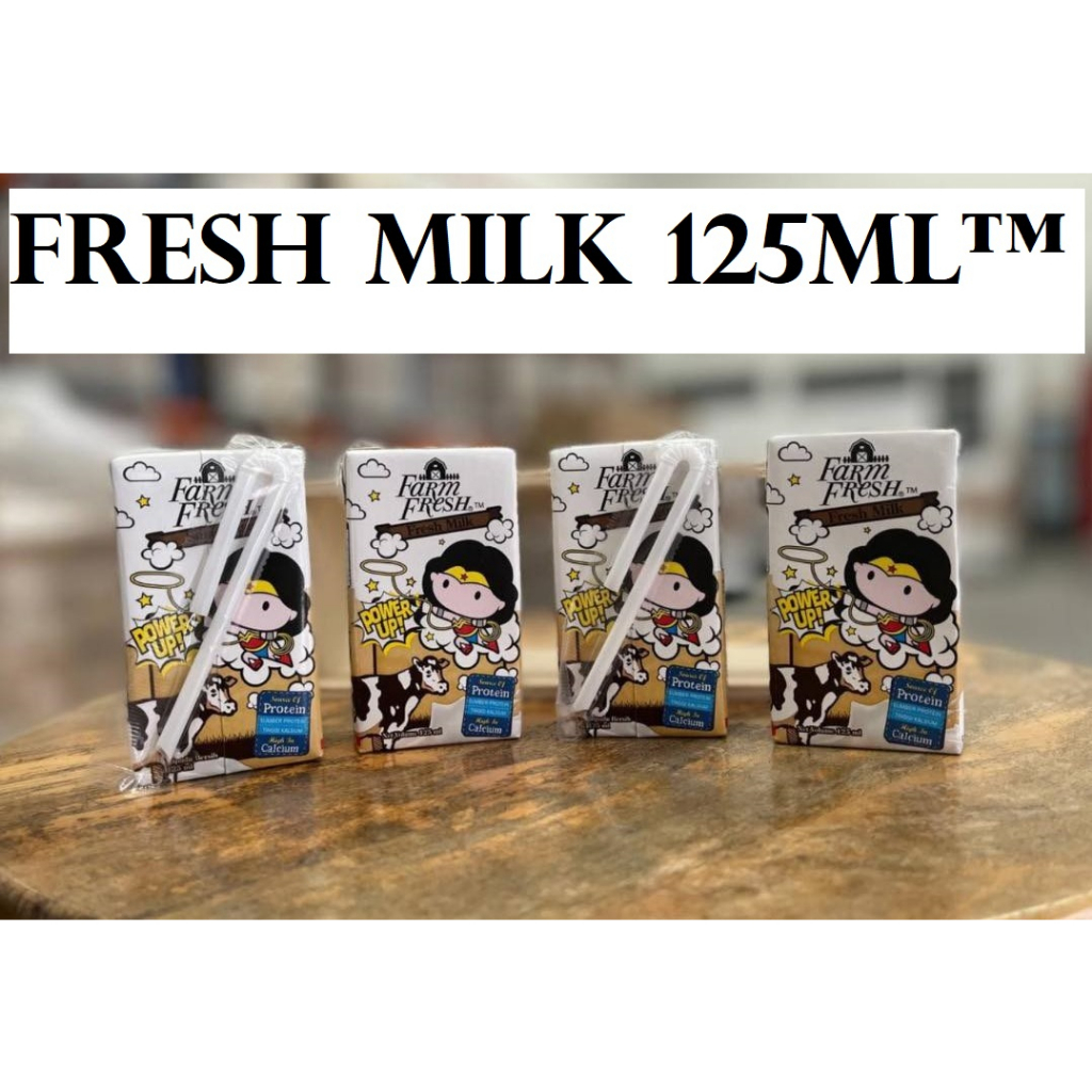 [EXP-FEB2024]DC Superhero UHT Farm Fresh Milk 125ml - 32packs ...