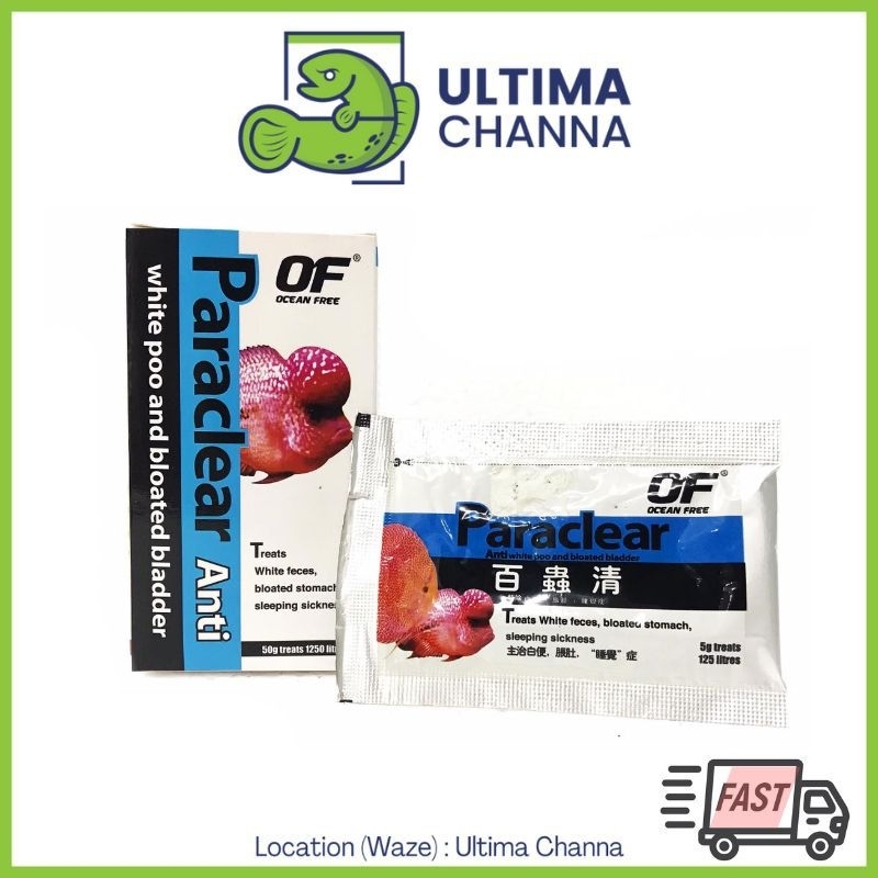 Ocean Free ParaClear 5g Anti White Poo & Bloated Bladder effective ...