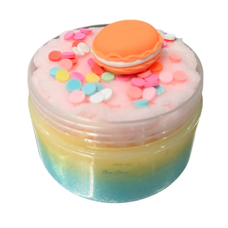 Macaron Cake Slime (Cloud texture) | Shopee Singapore