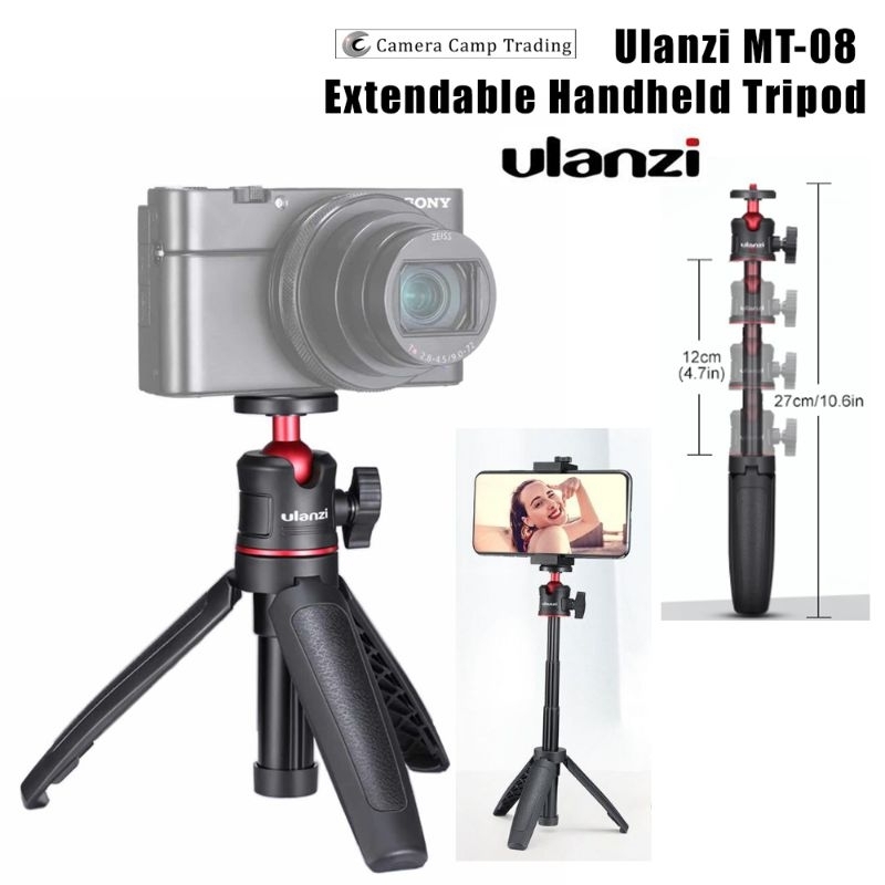 Ulanzi MT-08 Extendable Handheld Tripod | Shopee Singapore