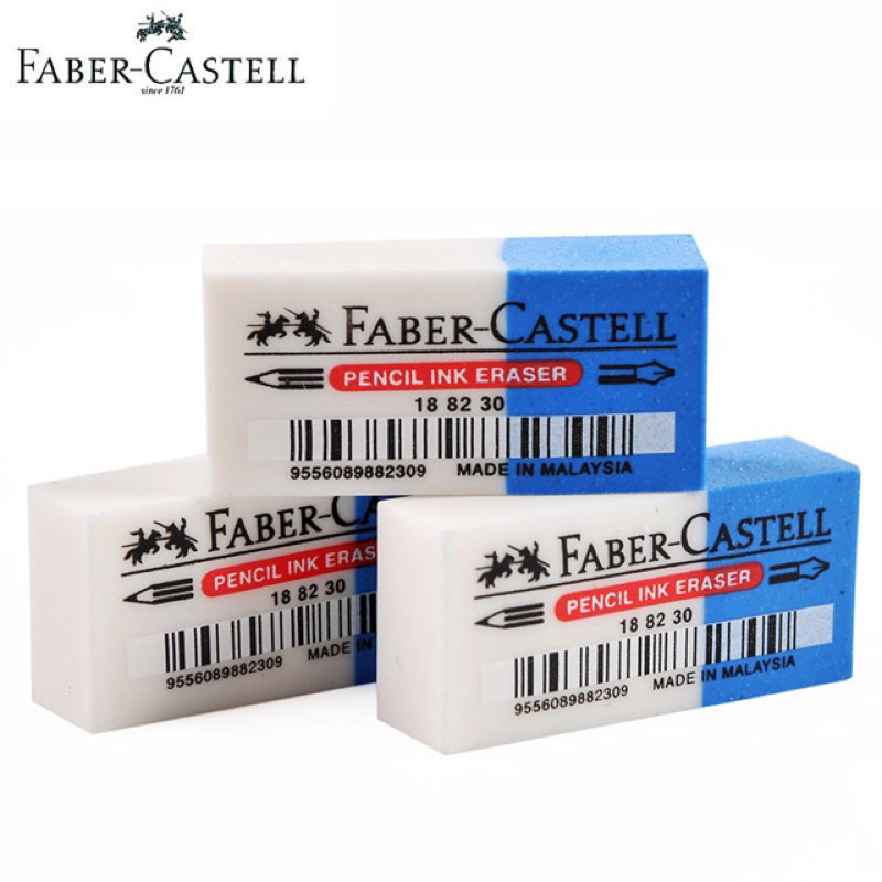 Faber Castell Pencil Ink Pen Eraser /Pemadam Pen & Sand Rubber Fountain ...