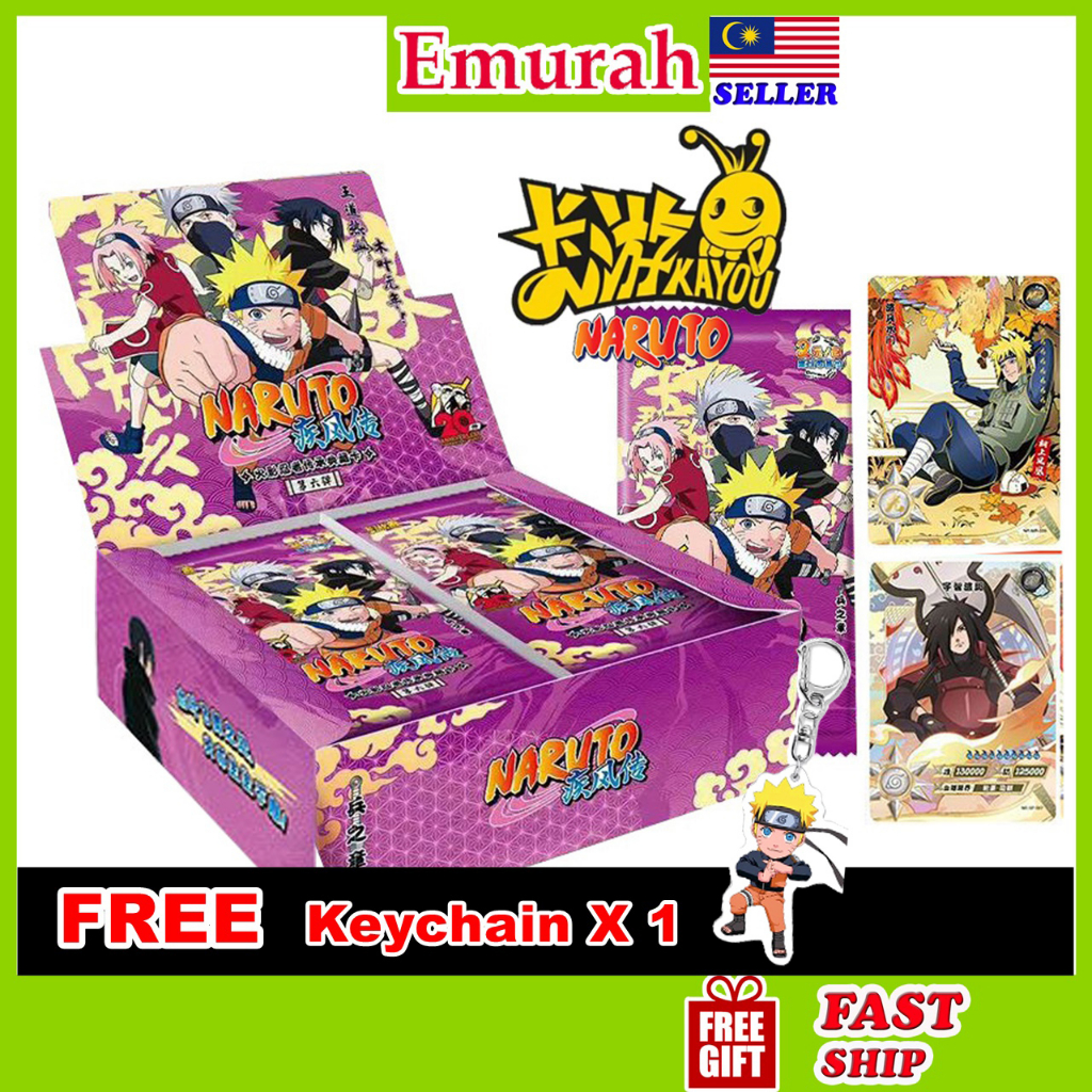 KAYOU Naruto Tier 2 Wave 6 Tier 3 Wave5 Wave 3 Wave 2 Wave 1 Card New ...