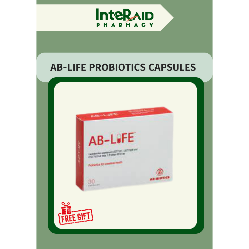 AB-LIFE Probiotic Supplement To Manage Gastrointestinal And Cholesterol ...