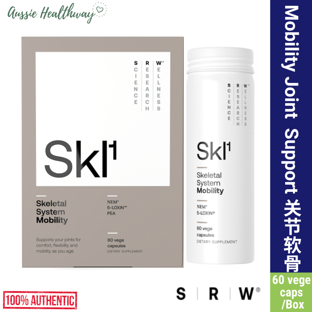 [EXP:07/2025] SRW SKL Skl1 Mobility Joint Support 60 vege capsules 新西兰 SRW 骨动力胶囊 关节软骨 60粒 ...