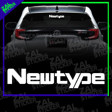 * STICKER KERETA NEWTYPE GUNDAM MYVI AXIA ALZA BEZZA EXORA PERSONA VIOS ...