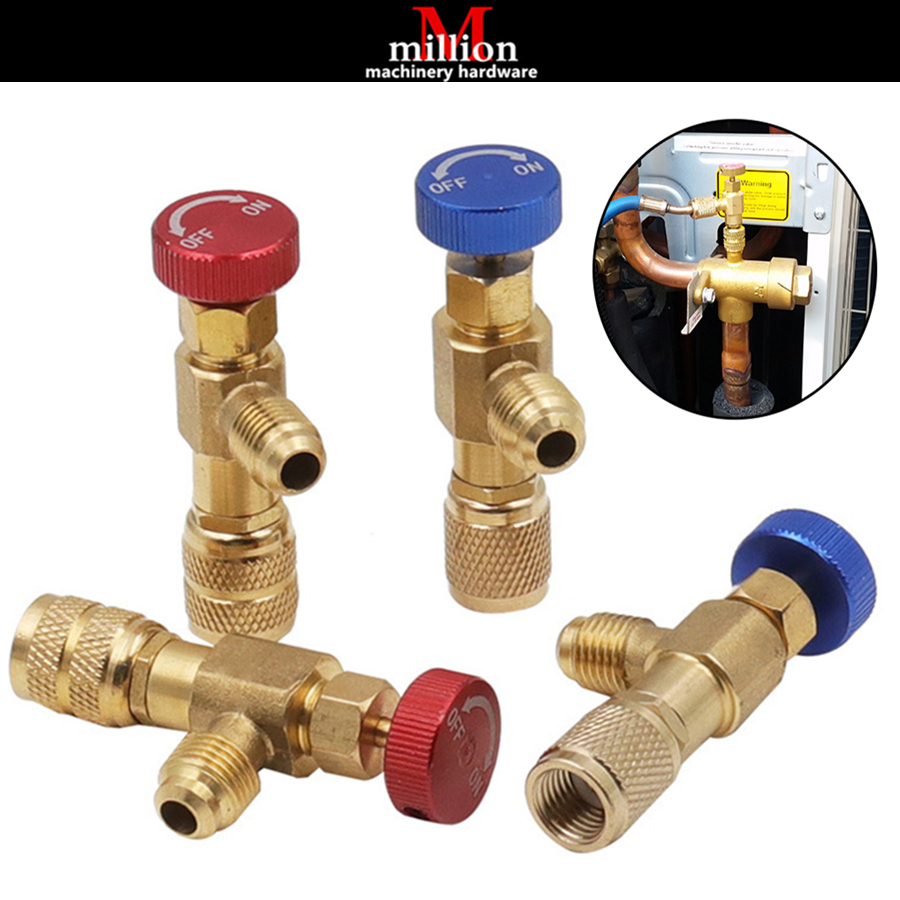 R410A R32 R22 Refrigeration Charging Valve Adapter Air Conditioning ...
