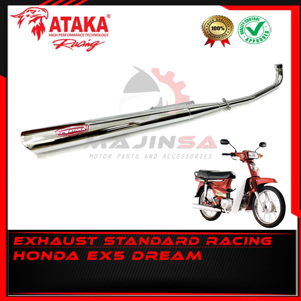ATAKA RACING HONDA EX5 DREAM STANDARD RACING EXHAUST PIPE HONDA EX5 ...