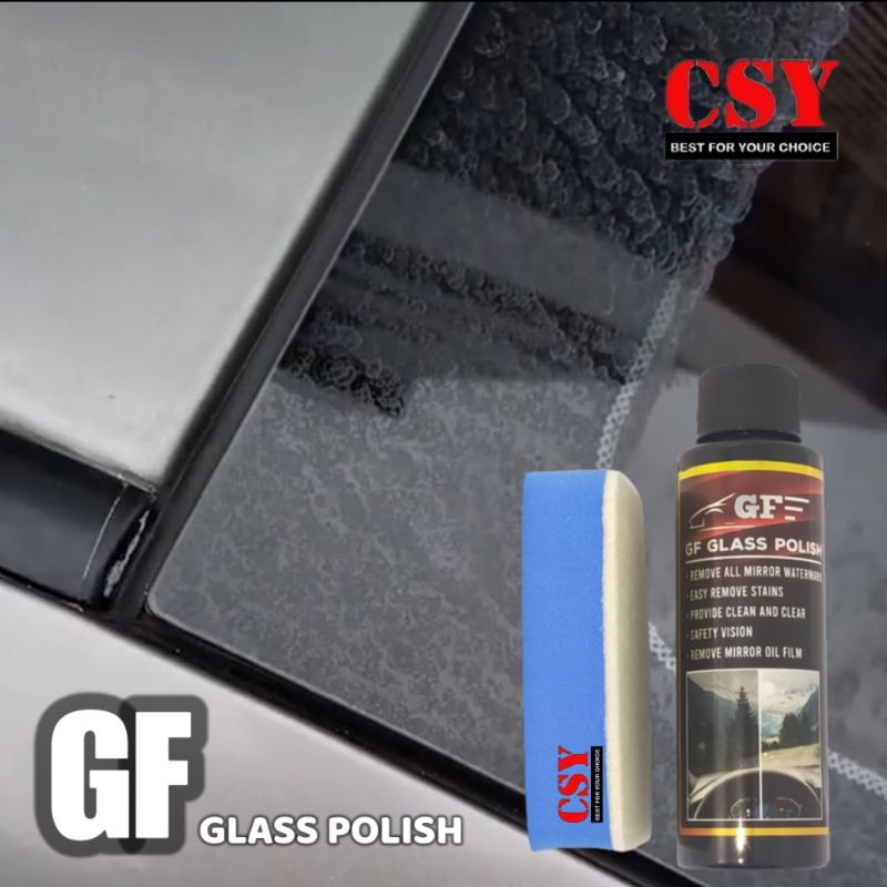 GF GLASS POLISH ( HILANG WATERMARK CERMIN KERETA DEPAN DAN SIDE MIRROR ...