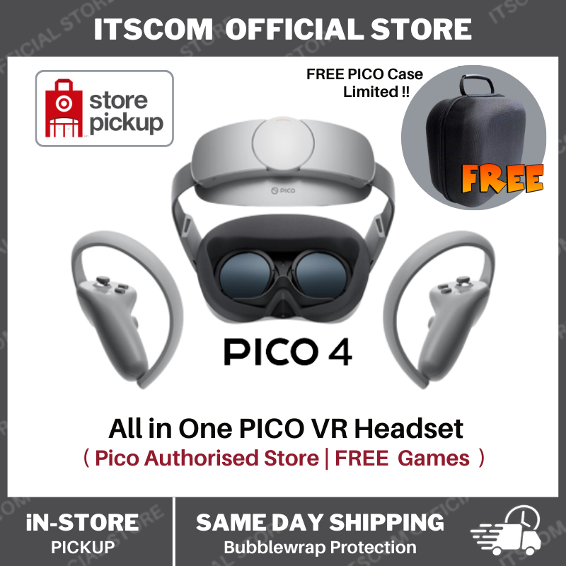 PICO 4 | 8GB+128GB / 8GB+256GB ROM | 4K+ Super-Vision Display | All in ...