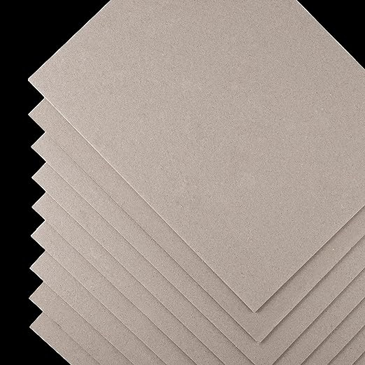 3.00MM 1800gsm A3 A4 A5 A6 premium grey chipboard card board kad tebal ...