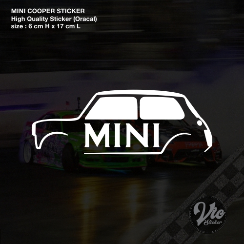 MINI COOPER Sticker / Decal (High Quality Sticker) | Shopee Singapore