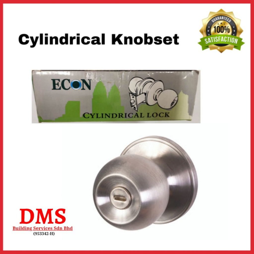 TOMBOL Econ Cylindrical Door Lock Set / Round Door Entrance Button ...
