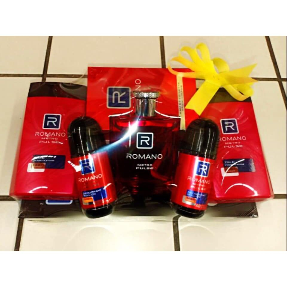 Perfume Romano Set Hamper 5IN1 New Year / Hari Raya | Shopee Singapore