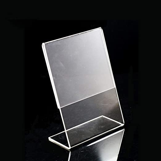 A4/A5/A6 Acrylic Shape Display Stand Paper Holder | Shopee Singapore