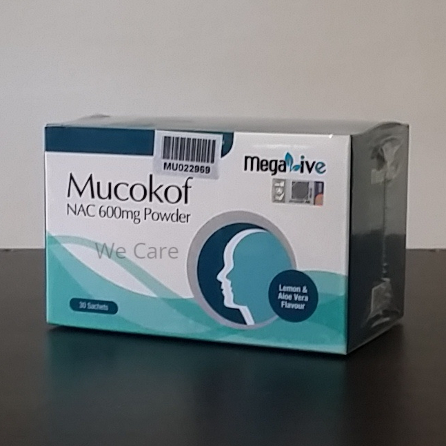 MegaLive Mucokof NAC 600mg Powder (30 Sachets) | Shopee Singapore