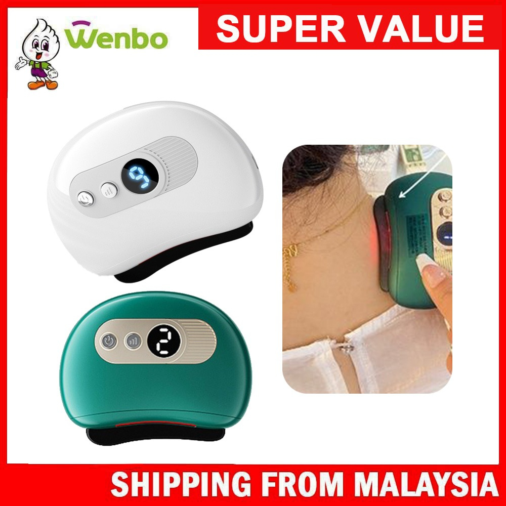 Wenbo Portable Mini Electric GuaSha Scraping Board Hot Compress Body Face Relaxation GuaSha ...