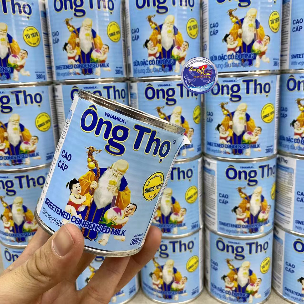 Sua Dac Ong Tho Vinamilk Condensed Milk 380g | Shopee Singapore