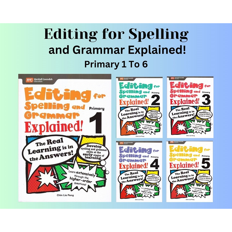 Syllabus (MCE) - Editing for Spelling & Grammar Explained! Primary 1.2 ...