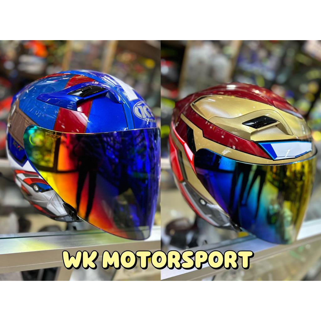 KYT Venom Captain America&Iron Man Limited Edition(rainbow visor not ...