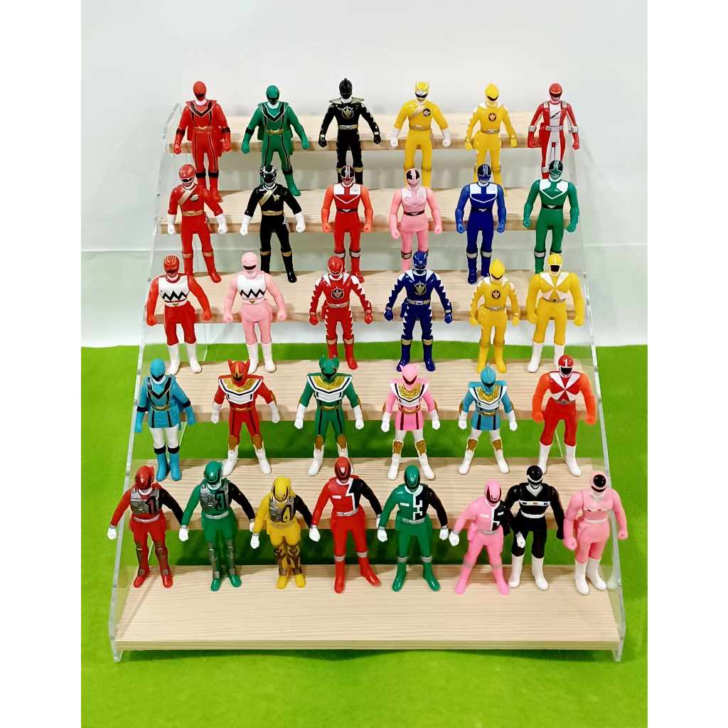 Bandai Power rangers super sentai 8.5cm sofubi figures | Shopee Singapore