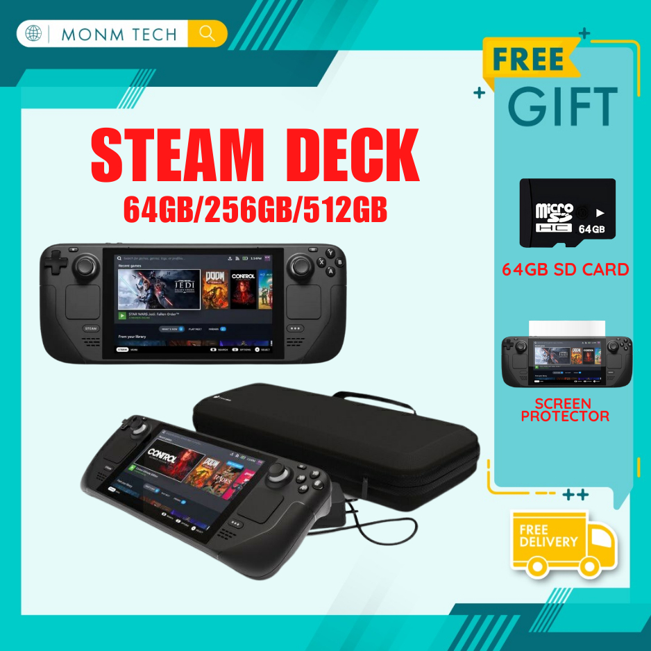 Steam Deck Handheld Gaming Console Steam Deck handle Console | Shopee ...