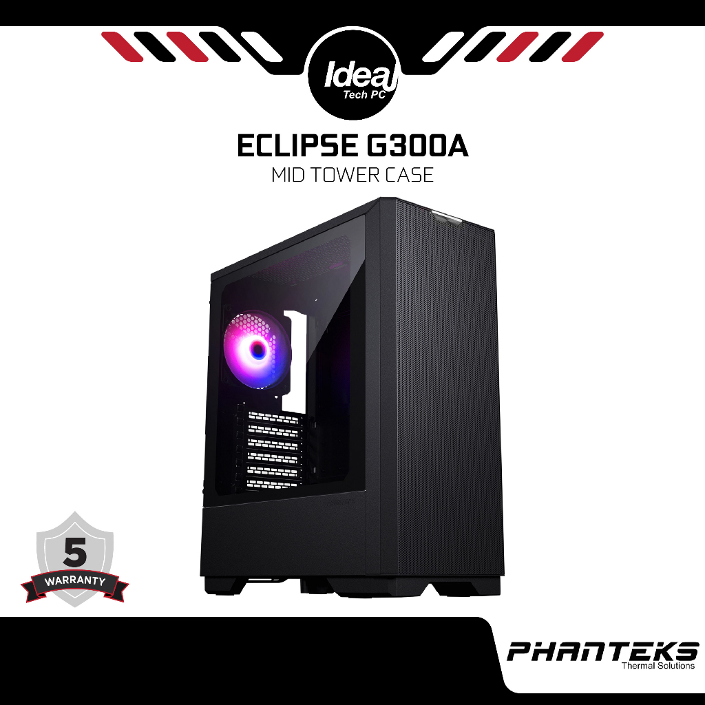Phanteks Eslipse G300A | Mid-Tower Case | Shopee Singapore