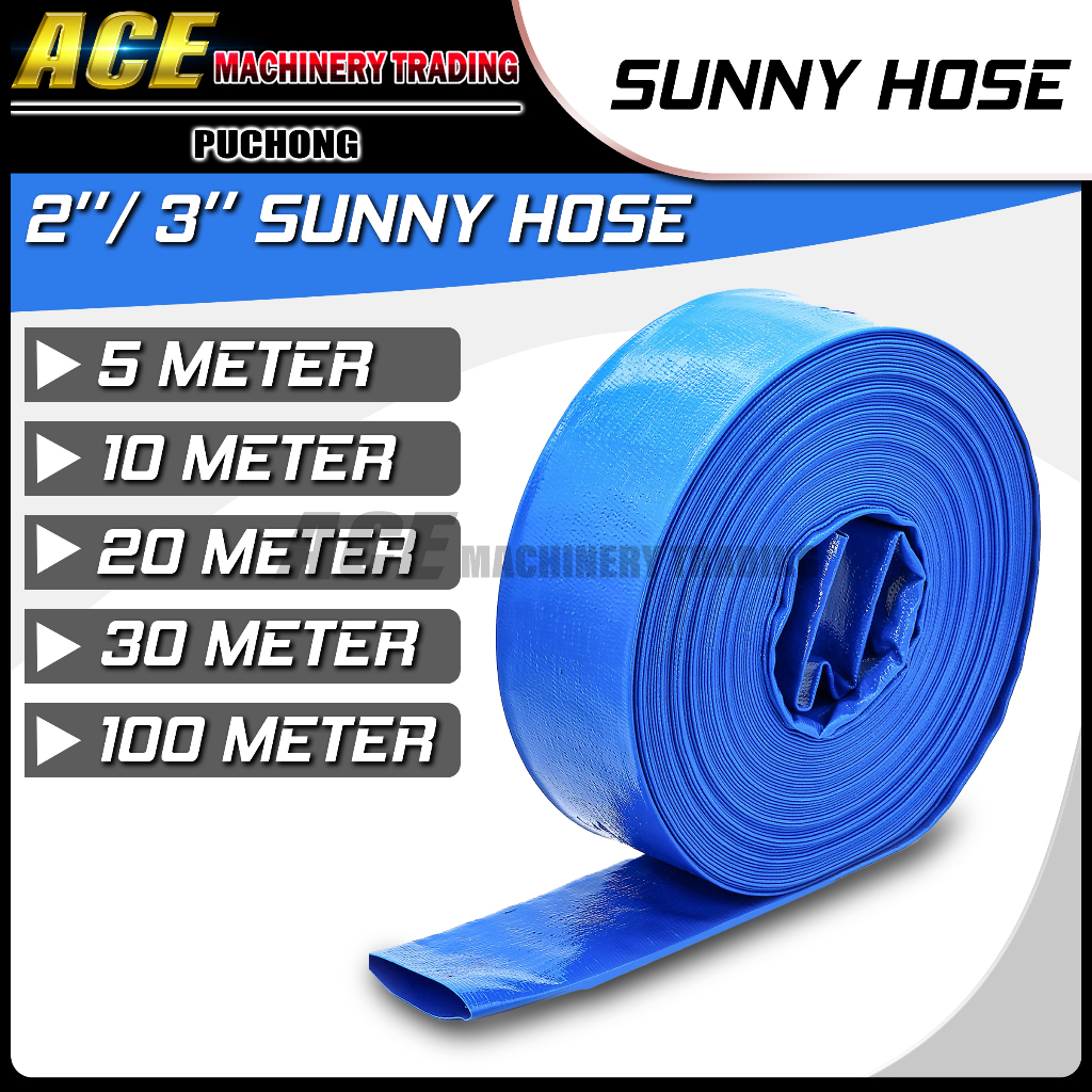 [Hose] BLUE SUNNY HOSE / WATER DISCHARGE HOSE LOOSE CUT PER METER ...