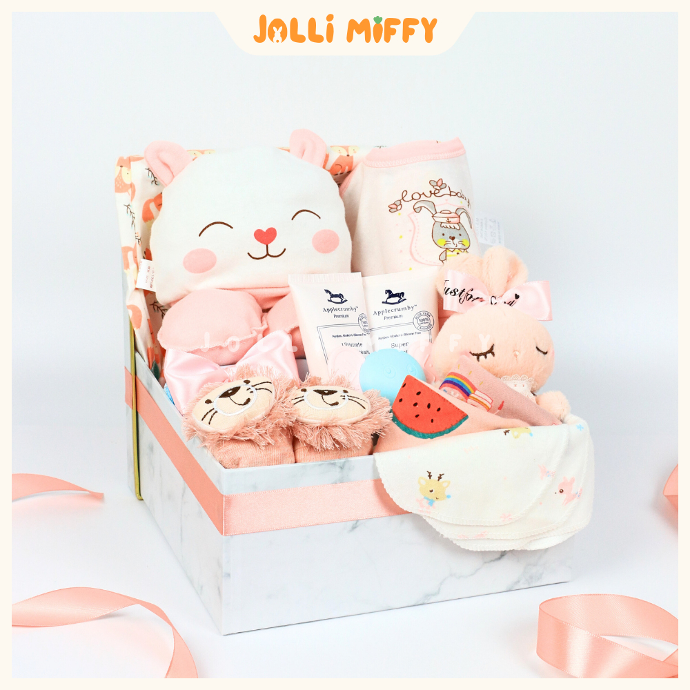 Jolli Miffy-19pcs Newborn Clothing Baby Lotion Set Hamper Unisex Baby ...