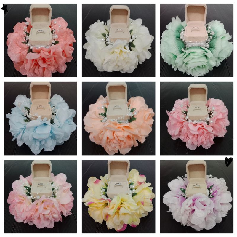 Single Ring Container / Ring Box / Delivery / Fiance, Wedding / Peony ...