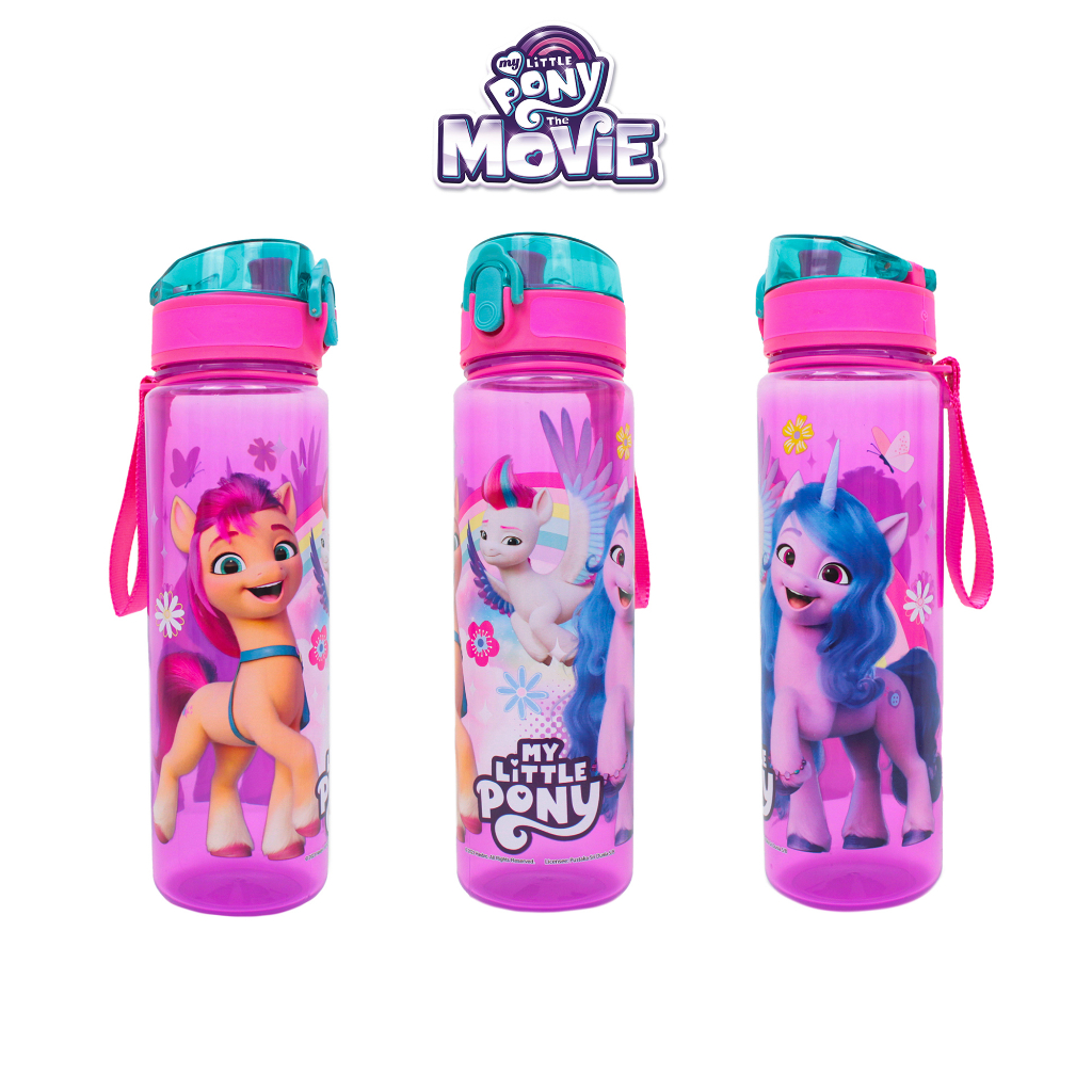 New! My Little Pony 600ml School Kid's Drinking Tritan Water Bottle ...