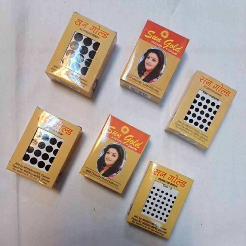 Black Pottu / Black Bindi/Sticker Pottu Indian Forehead Bindi | Shopee ...