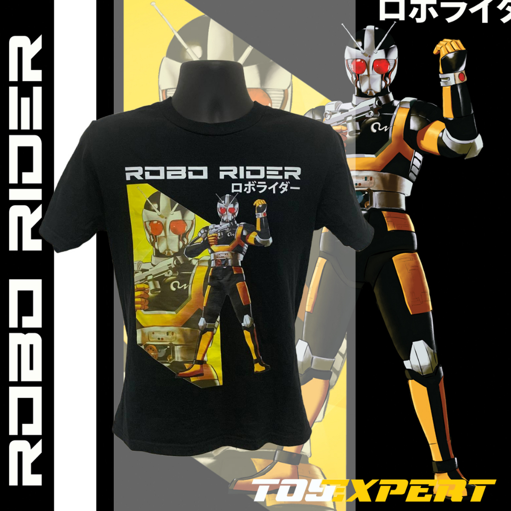 T-SHIRT KAMEN RIDER | ROBO RIDER (EXCLUSIVE) | Shopee Singapore