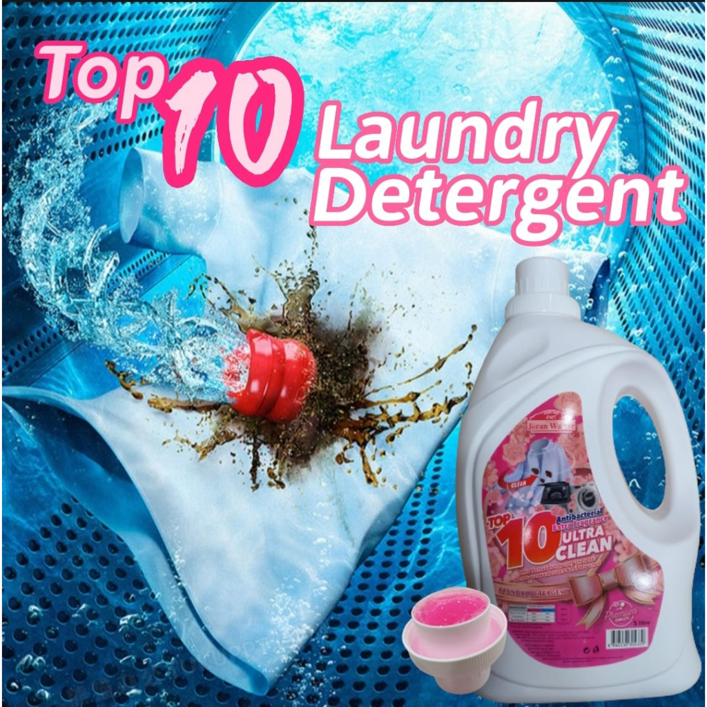 TOP10 ULTRA CLEAN Laundry Detergent 5000ml&softener 洗衣液 超浓缩洁净洗衣液/除菌去渍 ...