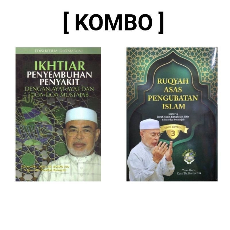 (KOMBO) Ruqyah Book Of Islamic Medicine - Master Teacher Haron Din ...