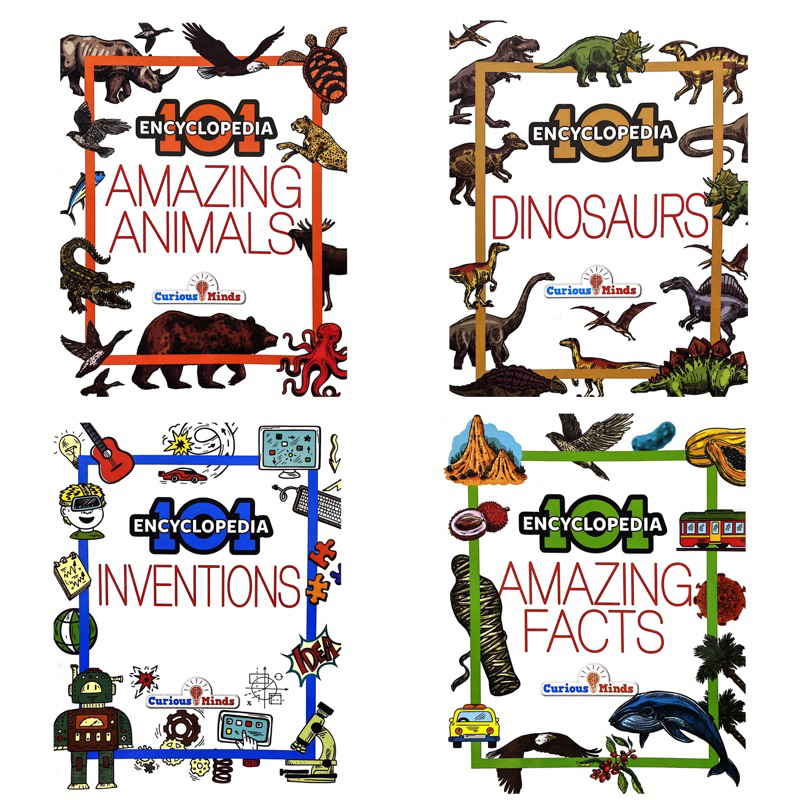 SM: 101 Encyclopedia (Dinosaurs/ Amazing Animals/ Inventions/ Amazing ...