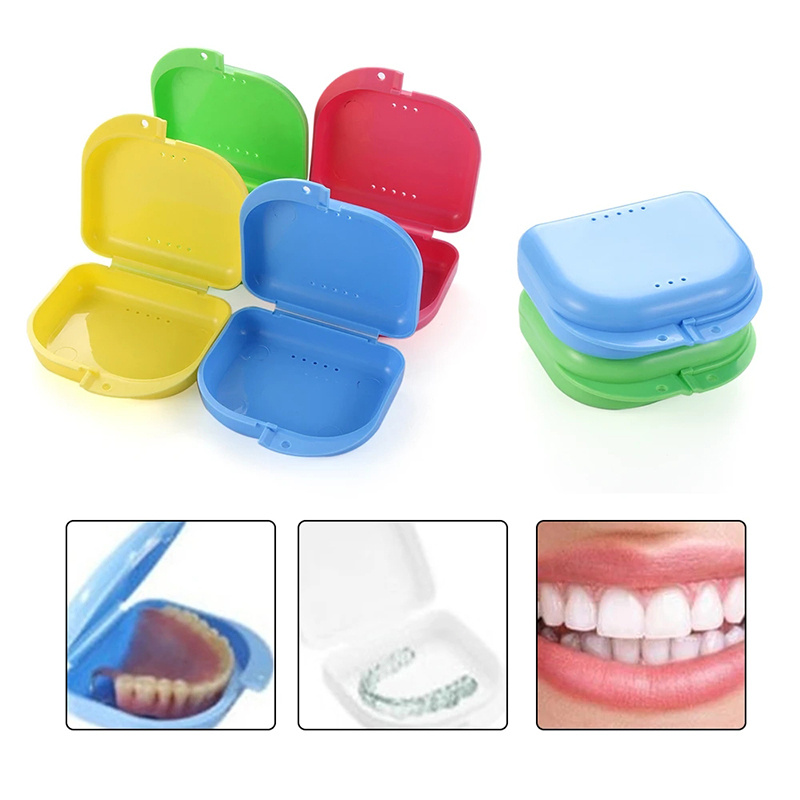 Dental Retainer Box Storage Box Tooth Braces Retainer Box Braces Oral ...