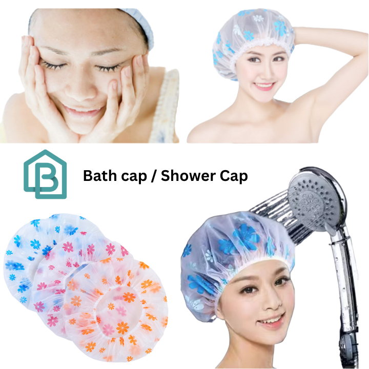 hair cap Shower Caps waterproof shower cap Thicken adult ladies shampoo ...
