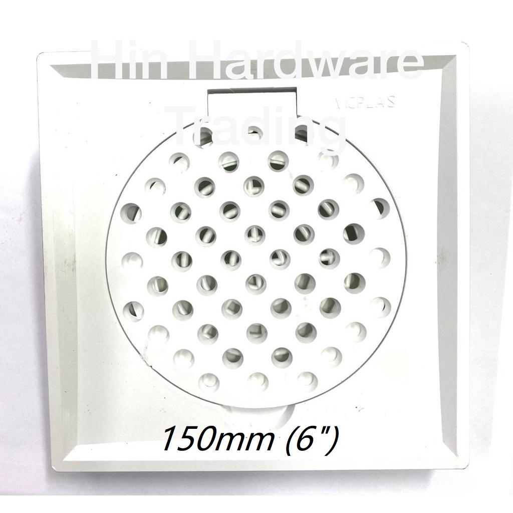VICPLAS 150mm Upvc Grating C/W Trap 6.0 | Shopee Singapore