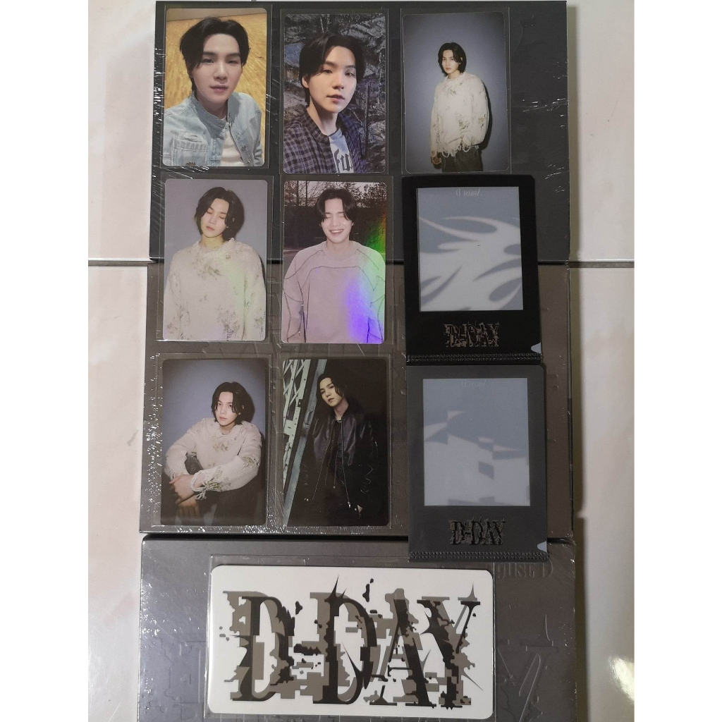 BTS SUGA Agust D [D-DAY] Early Bird POB Aladin Weverse Soundwave ...